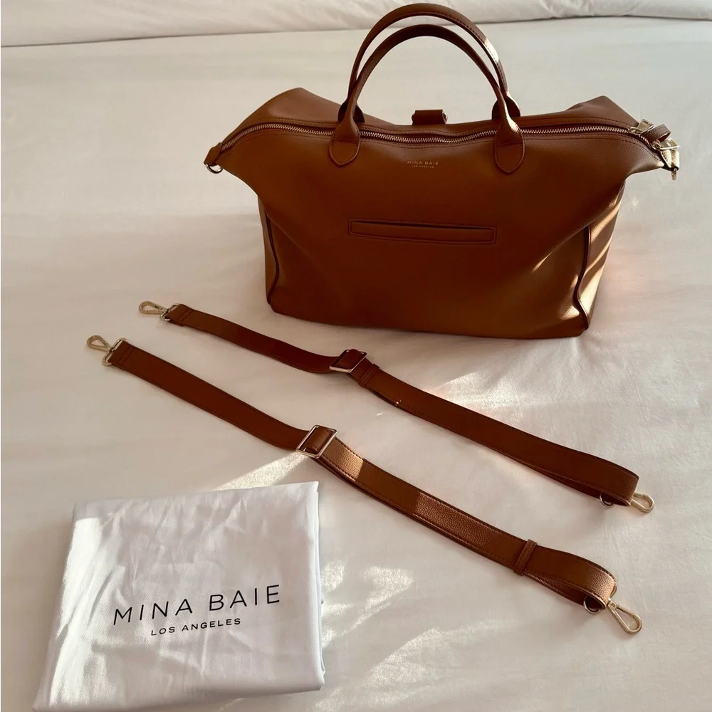 Mina Baie | Bags | Mina Baie Emmy Vegan Full Diaper Bag Terra | Poshmark